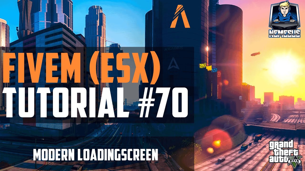 FiveM (ESX) Tutorial #70 - Modern Loadingscreen [Roleplay] [GTA 5] - YouTube