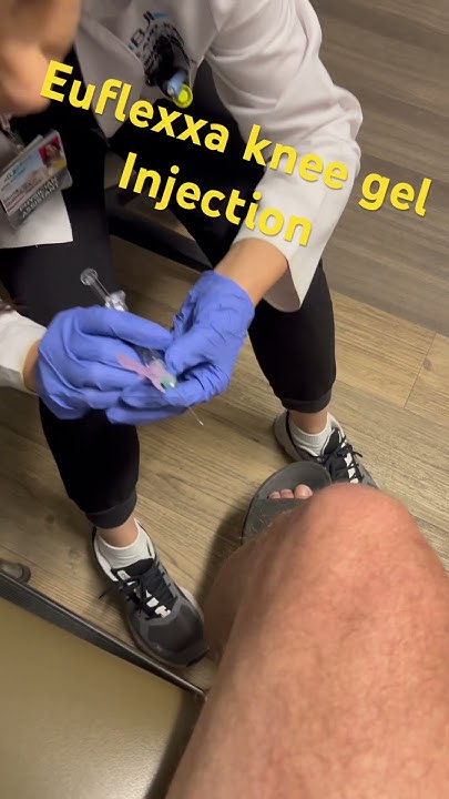 Euflexxa Gel injection #boneandjointhealth #Euflexxa - YouTube