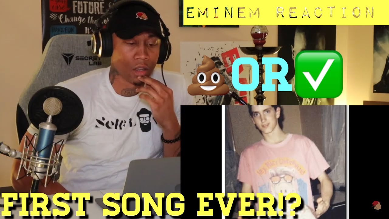 TRASH or PASS!! Eminem FIRST SONG EVER!!!! [REACTION] - YouTube