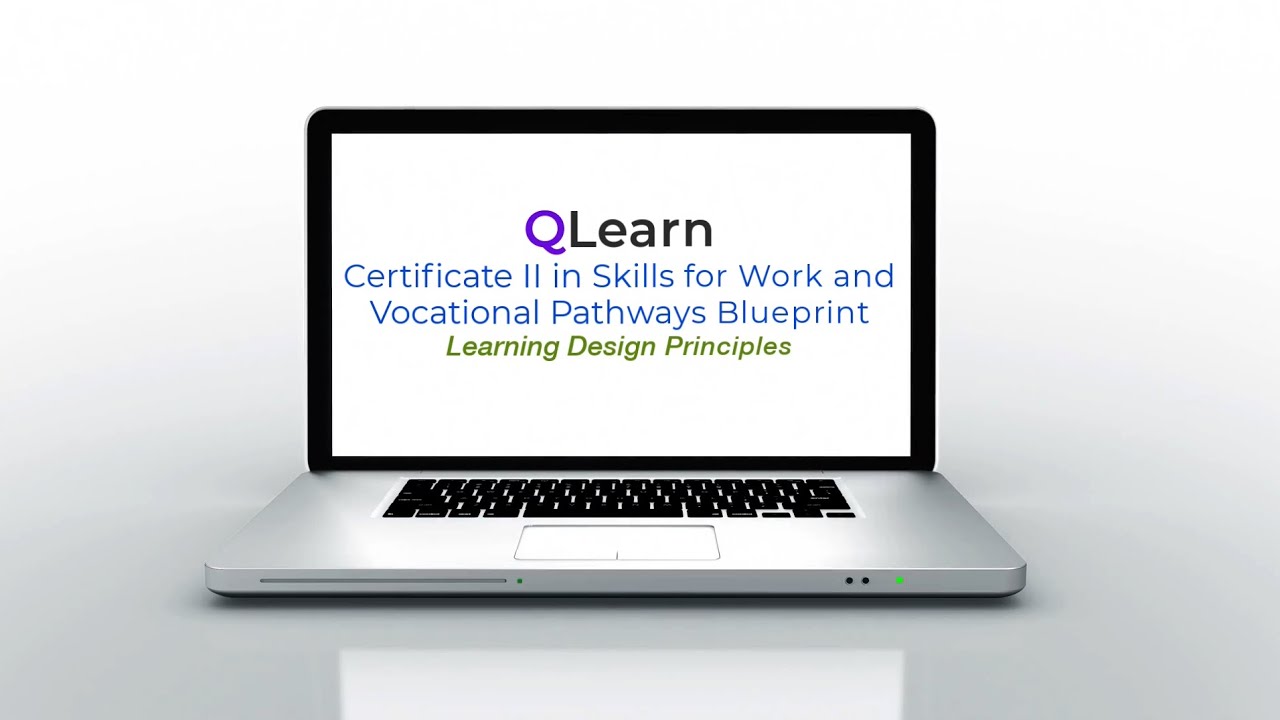 Certificate II in Skills for Work and Vocational Pathways Canvas (QLearn) Blueprint - YouTube