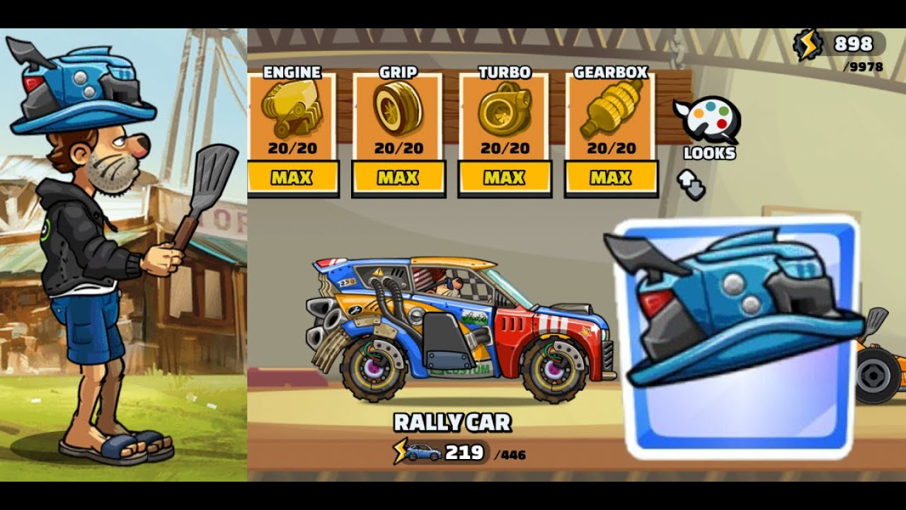 Maxed out Rally Car in HCR2 - YouTube