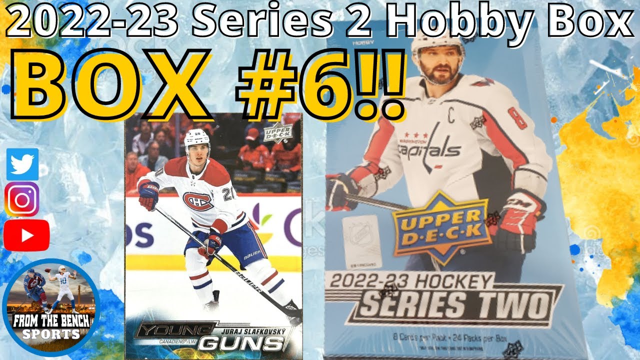THE FINAL BOX! BOX #6!! Finally a good box!! 2022-23 Upper Deck Series ...