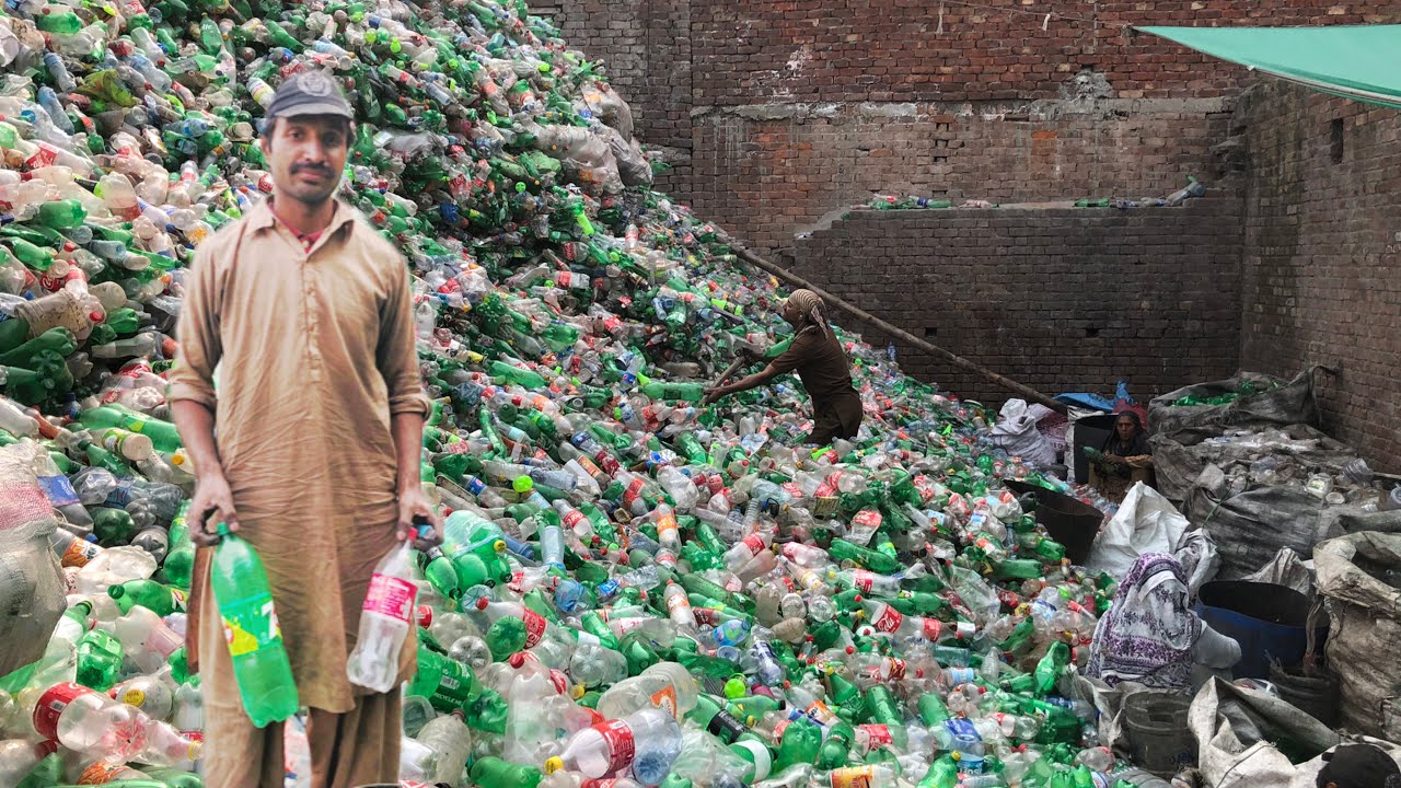 Plastic Bottles Recycling Process || how plastic recycle in factory ...