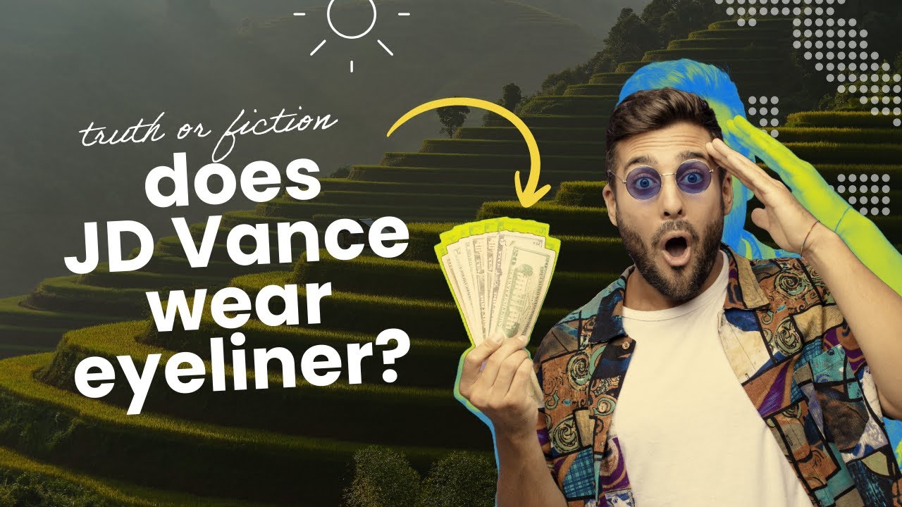 Does JD Vance Really Wear Eyeliner? The Truth Revealed! - YouTube