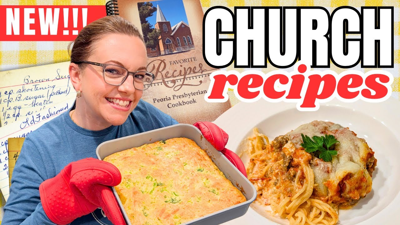 3 *MORE* Church Cookbook Recipes… And They’re DELICIOUS! - YouTube