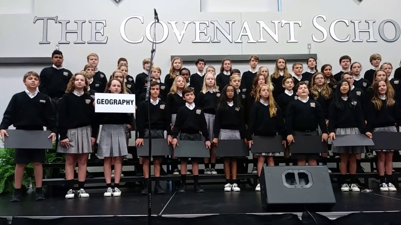 The Covenant School - Dallas - 6th Grade Grandparents Day 2018 - YouTube