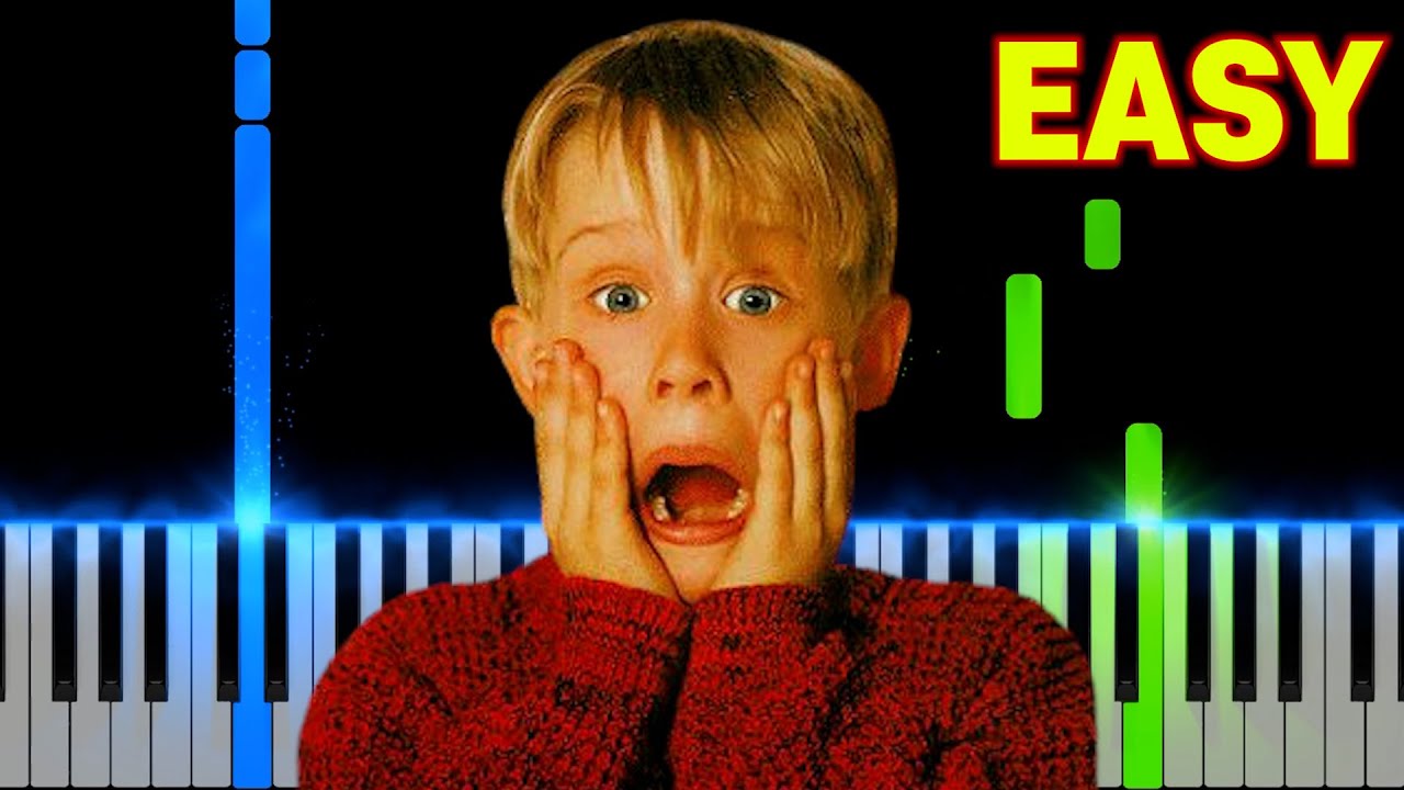 Home Alone - Main Title | EASY Piano Tutorial - YouTube