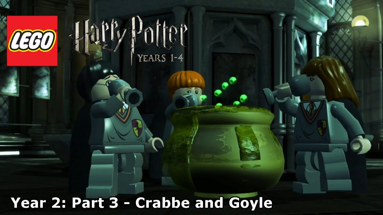LEGO Harry Potter Year 2 Part 3 Crabbe & Goyle - YouTube