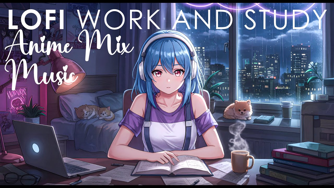 LO-FI ANIME Music Mix for STUDY, WORK, CHILL and RELAX | Part 1 🎶☕ ...