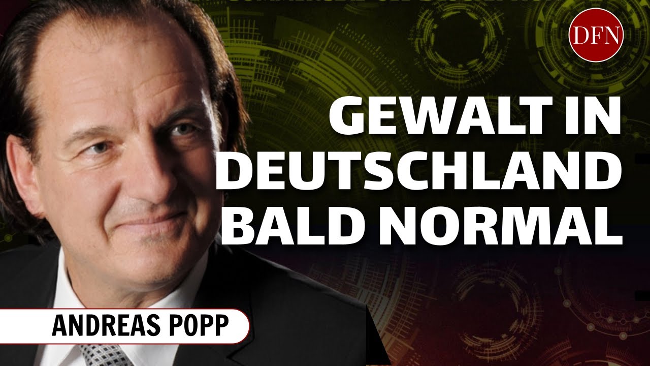 Andreas Popp: BEIM WORT "IMMIGRATION" KRIEGT ROT-GRÜN PICKEL - YouTube