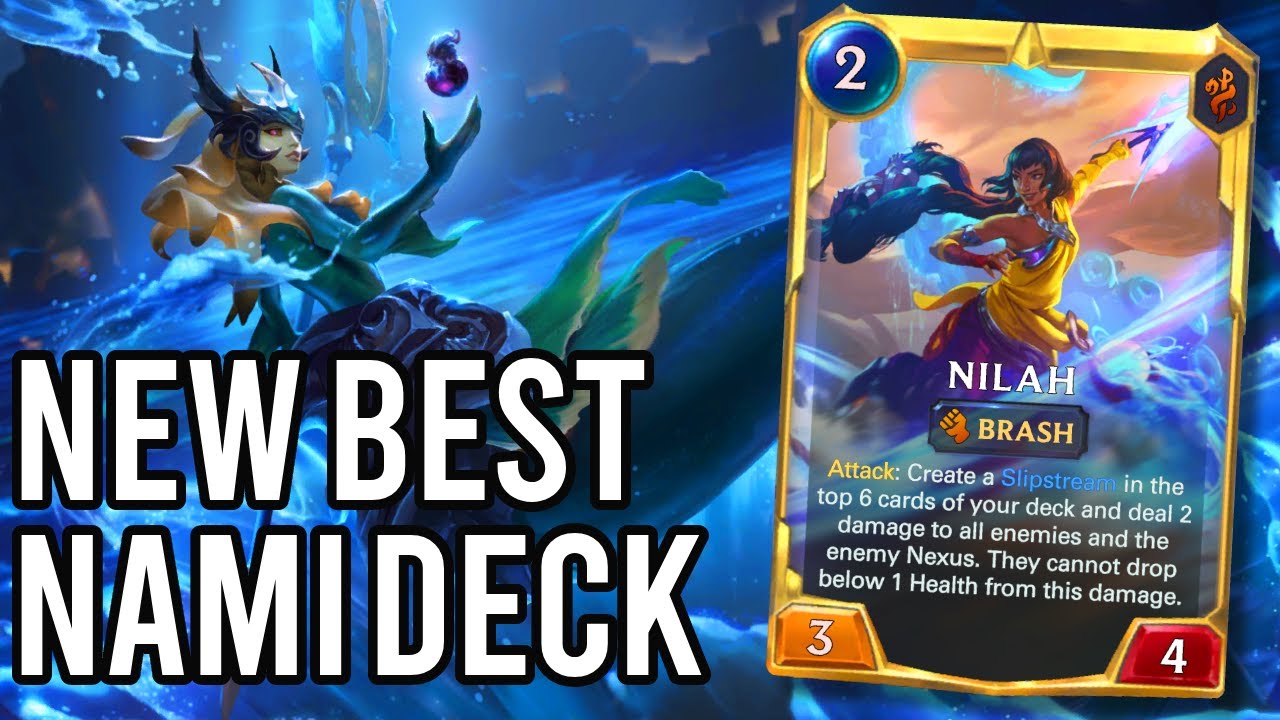 This New Nami Deck Is Just The BEST! | Legends of Runeterra - YouTube