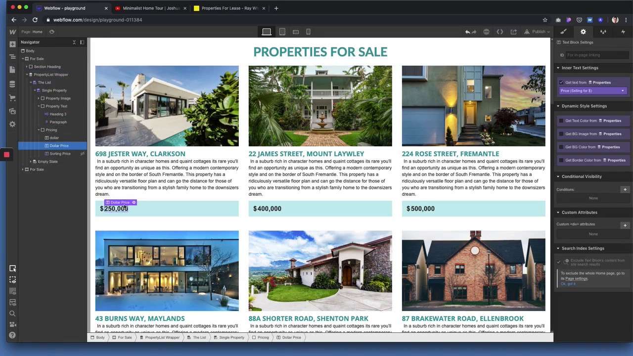 How to filter a CMS collection list by price (and solve Webflow's comma ...