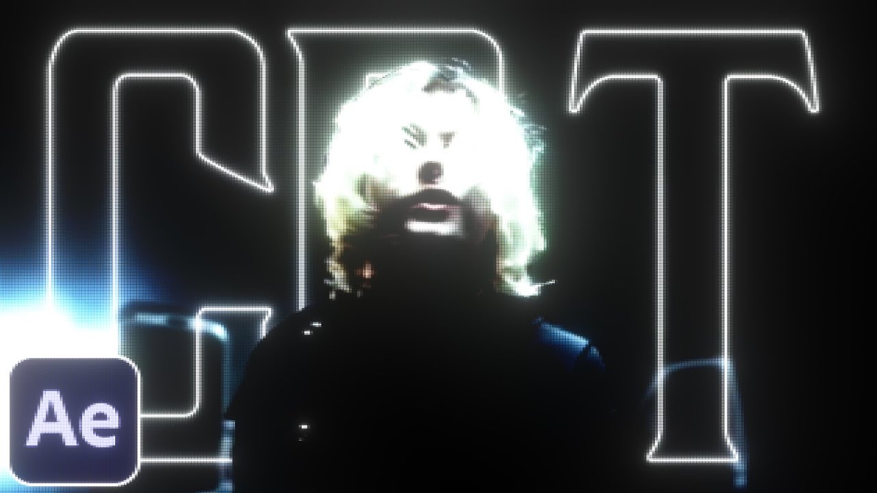 Create This Edgy CRT Effect In After Effects - YouTube