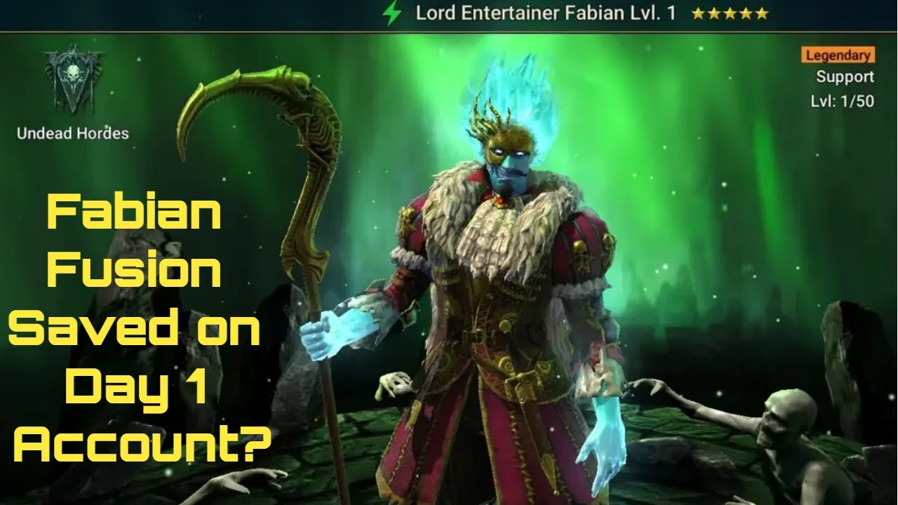 Fabian Fusion Saved? Incredible Luck on Day 1 Account! I Raid Shadow ...