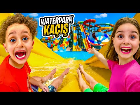 KUZEY ELİF OTELİ TERKETTİ !! DEV AQUAPARKA KAÇIŞ OPERASYONU !! GİZLİ KAÇAK GİTTİK !!
