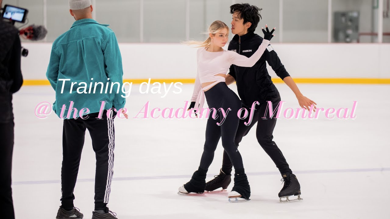 Training days at the Ice Academy of Montreal ⛸️🫶🏼 | day in the life of ...
