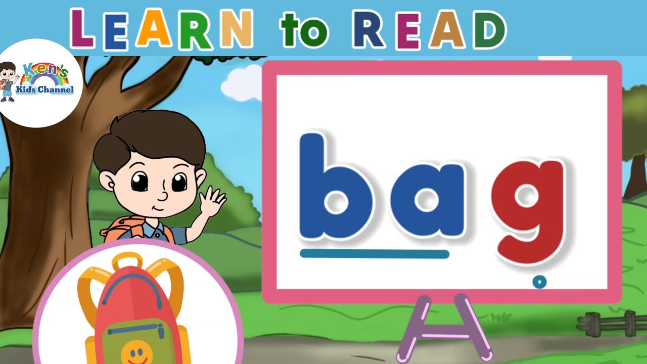 Learn to Read CVC Words | CVC Words "a" using Successive Blending ...