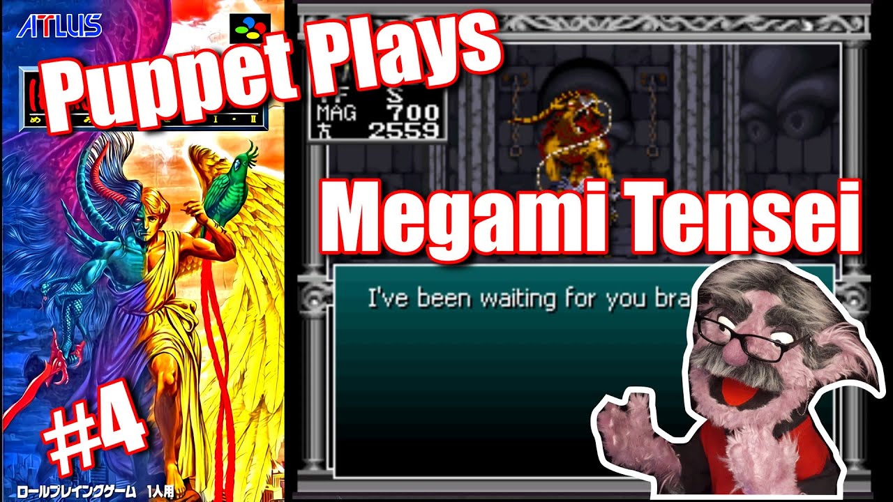 Unca vs The Minotaur || Puppet Plays Kyūyaku Megami Tensei - YouTube