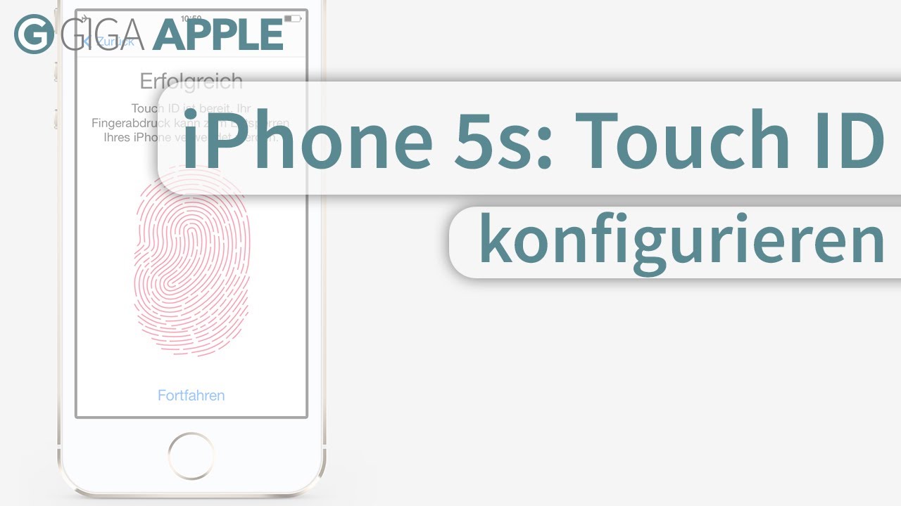 iPhone 5s: Touch ID einrichten Tutorial/How-to - YouTube