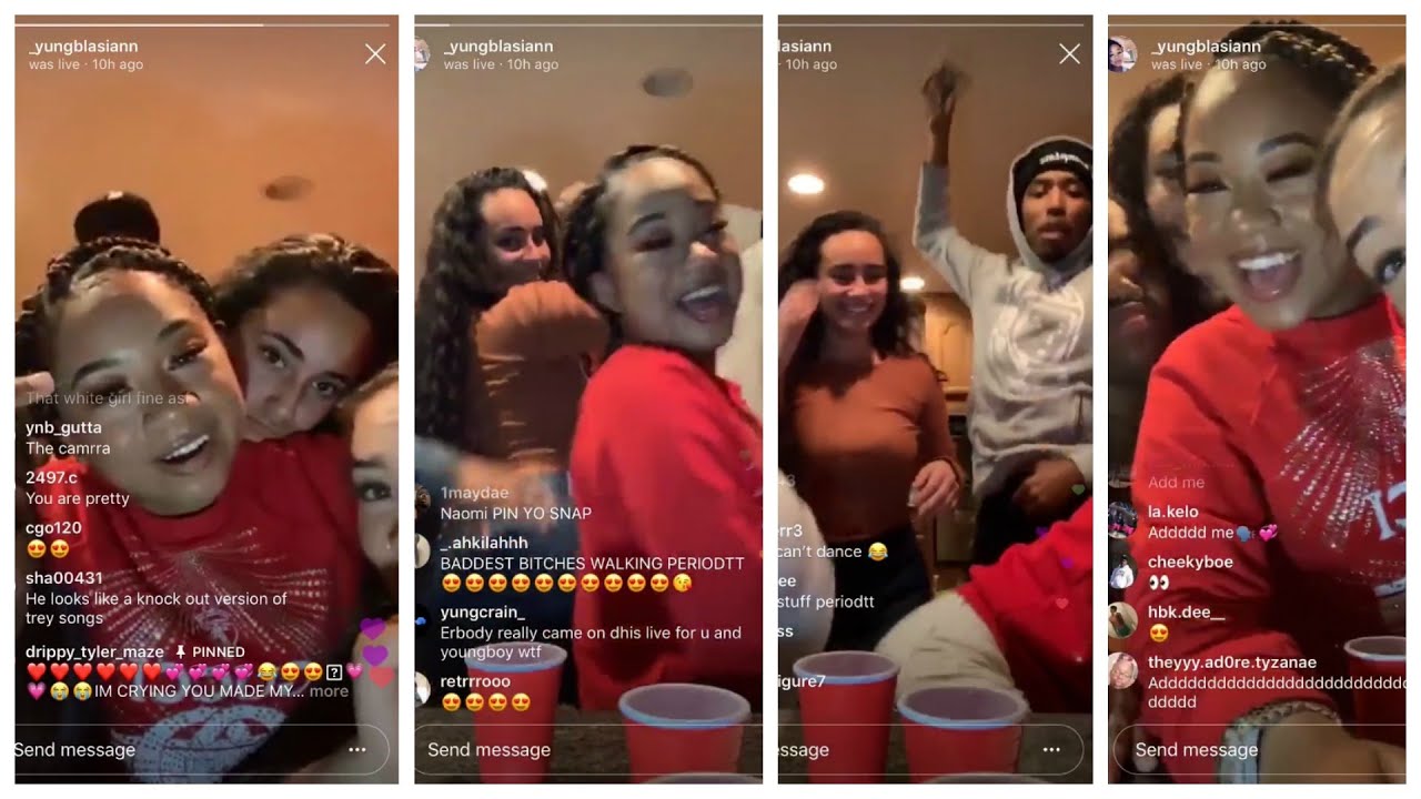 NBA Youngboy's EX Jonai ( AKA Yung Blasian) Gets Lit on IG Live After ...