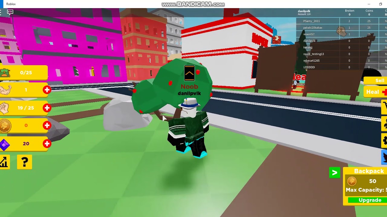 Roblox: Punching simulator - YouTube