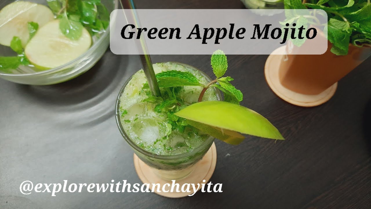 STOP Wasting Money on Store-Bought Mojitos! 🍏🌿Make this GREEN APPLE MOJITO at Home!🍸🍹 - YouTube