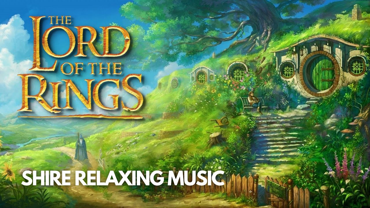 The Lord of the Rings - Shire theme relaxing music - YouTube