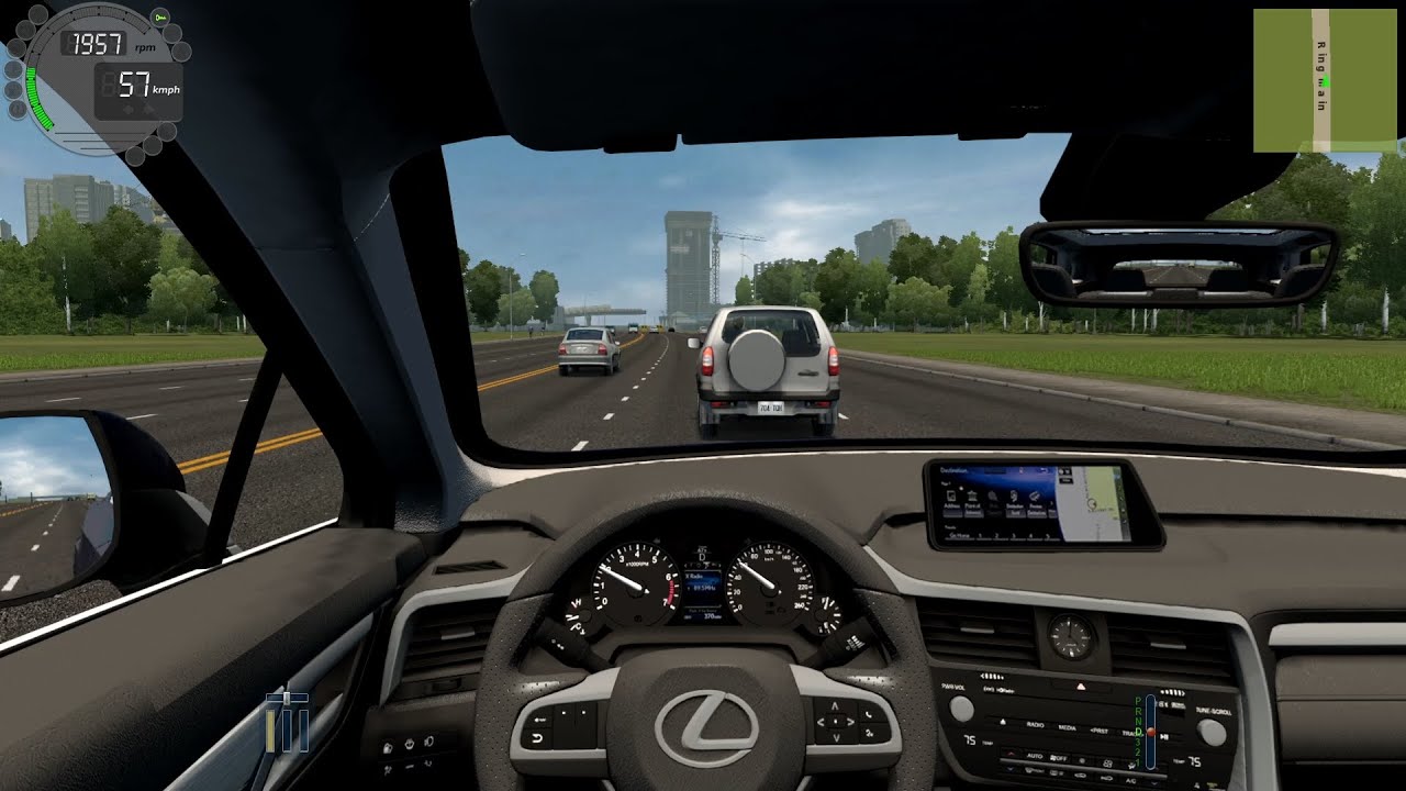 City Car Driving - Lexus RX 350 Test Drive [FHD, 1080P 60FPS] - YouTube