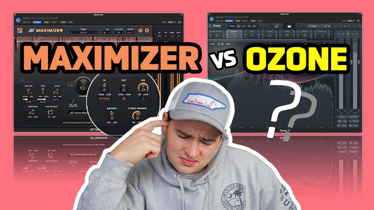 Is iZotope Ozone better for MASTERING? | JST Maximizer vs Ozone - YouTube