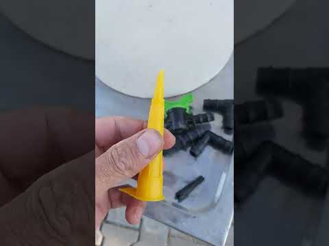 5 TL maliyetle bahçemize Sıvı gübreleme sistemi 1. video