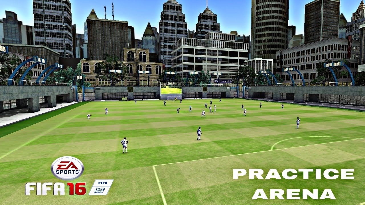 PRACTICE ARENA V4 | FIFA 16 Mobile - YouTube