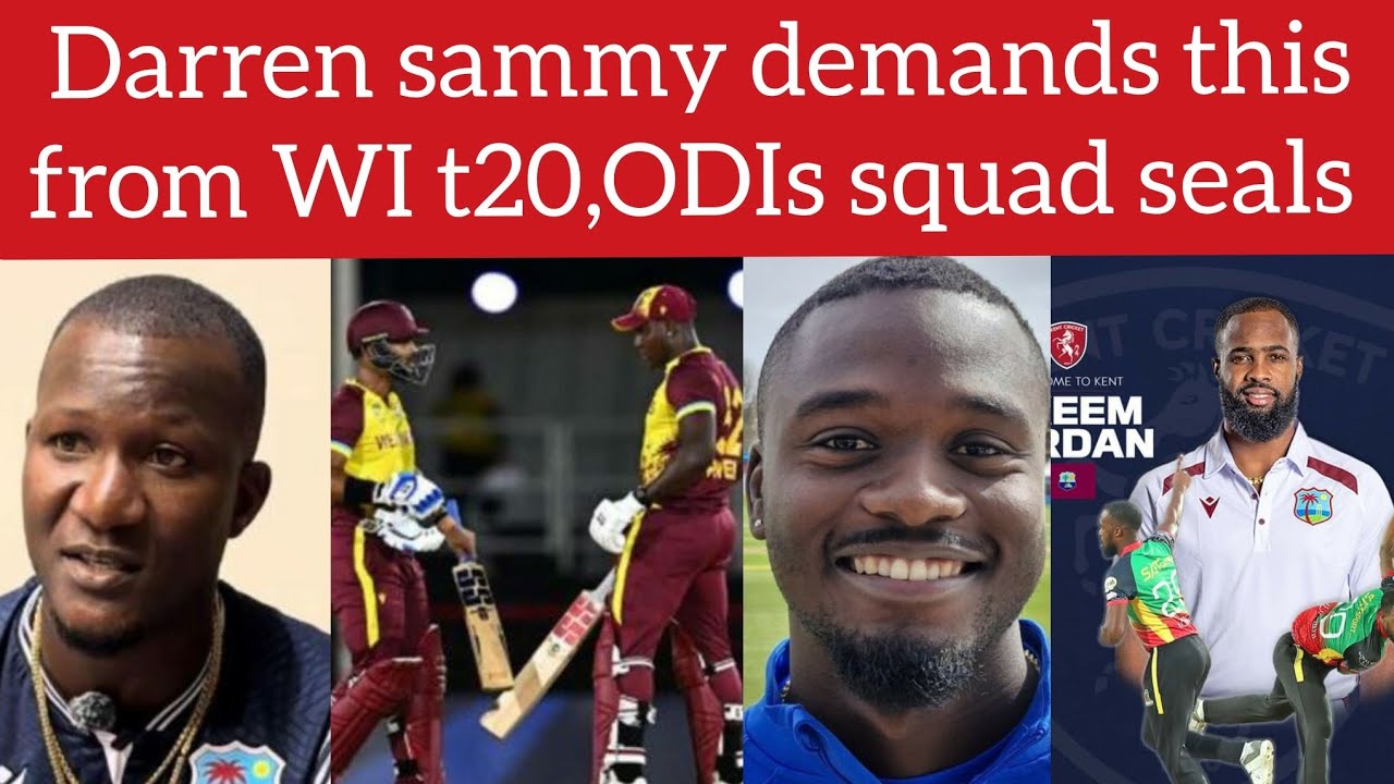 west indies head coach Darren sammy says he wants a championship white ...