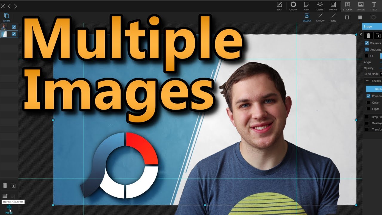 Make Thumbnails With Multiple Images! PhotoScape X! - YouTube