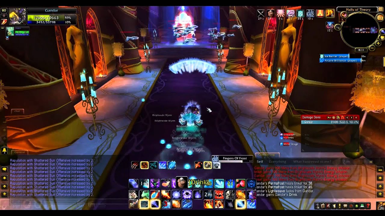 Magister's Terrace Heroic lvl80 mage solo speed run - YouTube