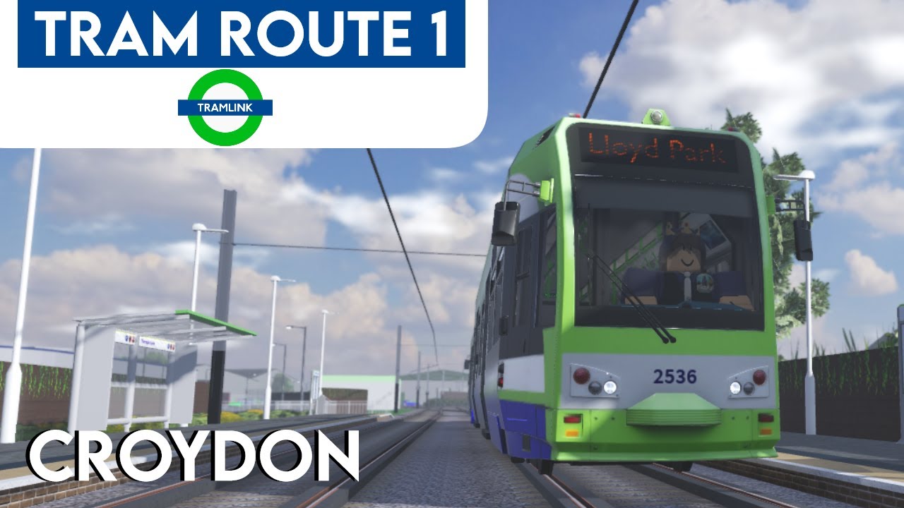 Roblox Croydon | Tramlink Route 1 | CR4000 | SIM SERVER - YouTube