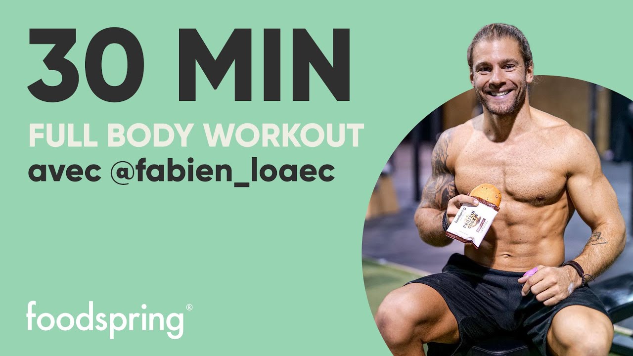 Séance full body avec @fabien_loaec | foodspring® - YouTube