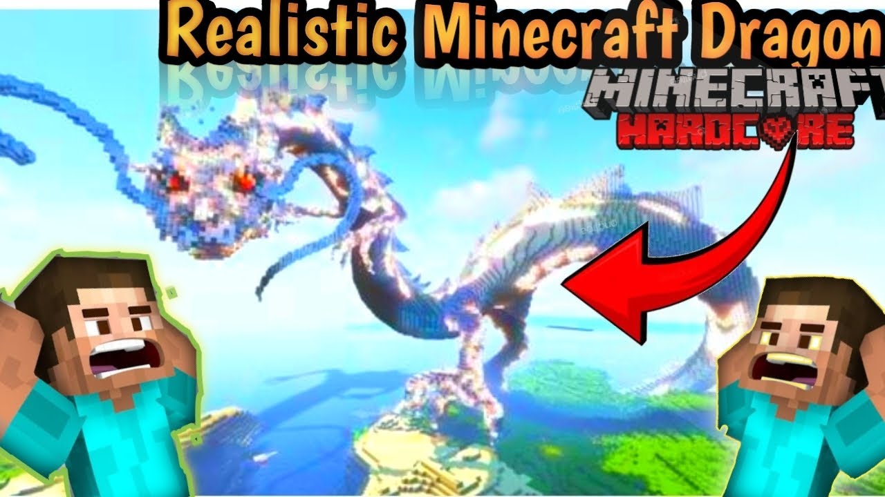 Realistic Minecraft Dragon Impossible in minecraft 😈 @DevilPrince_464.3 ...