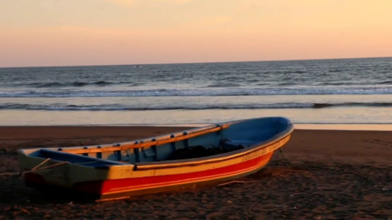 Atardecer en la playa Metalio, El Salvador - YouTube