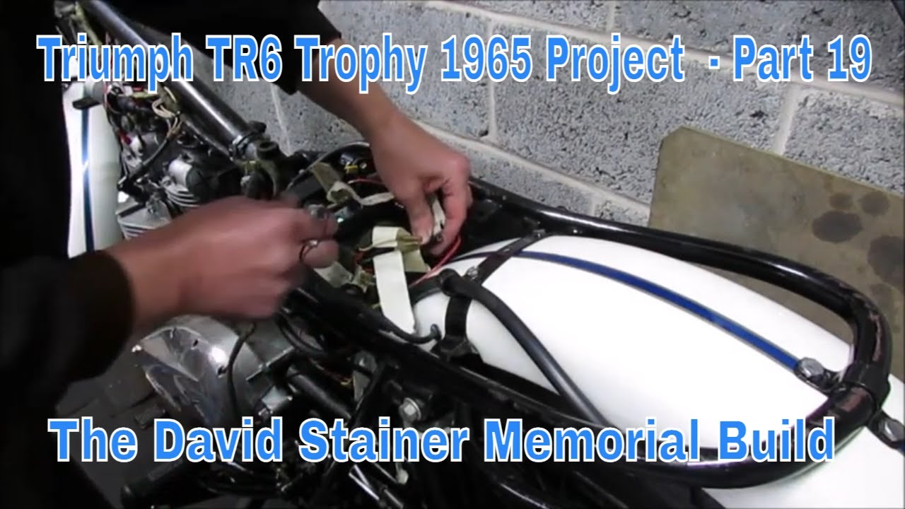 Triumph TR6 Trophy 1965 Project - Part 19 - YouTube