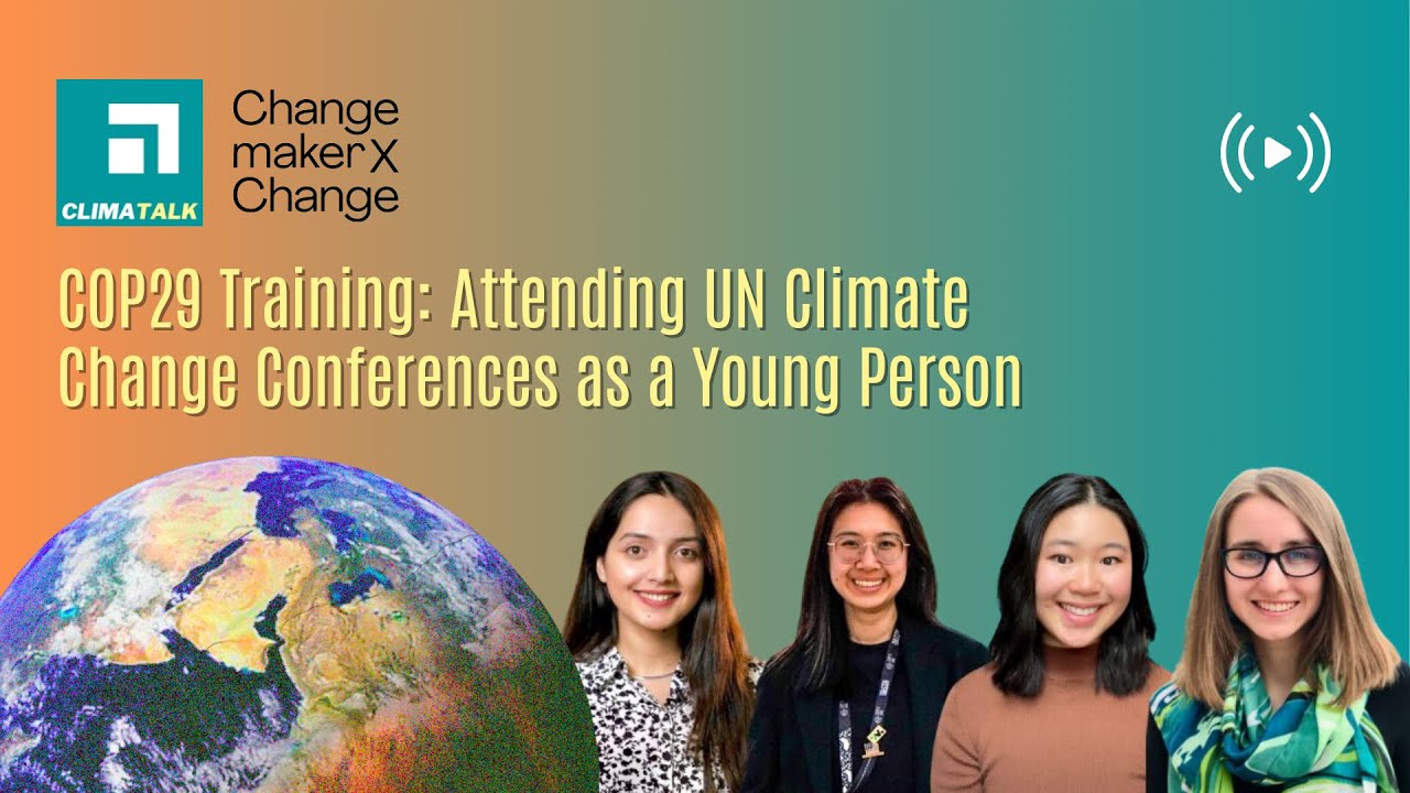 COP29 Training: Attending UN Climate Change Conferences as a Young ...
