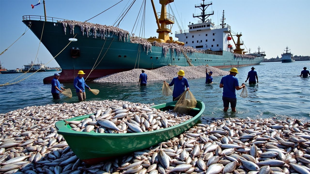 Sardine fishing details from catch to harvest,sardine fishing with ...