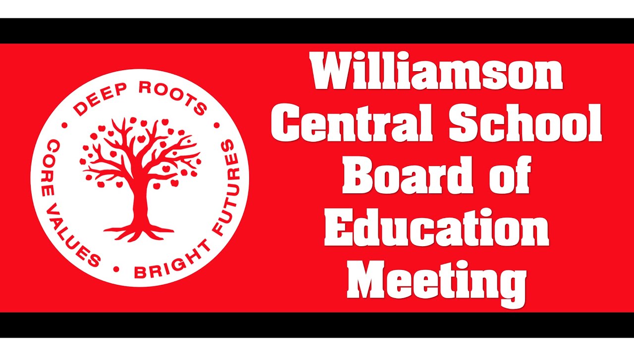 Williamson CSD Board of Education Meeting 2/13/24 - YouTube