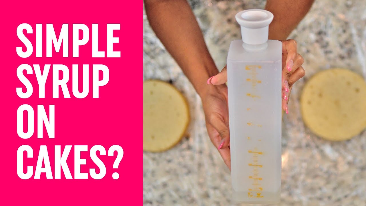 Simple Syrup for Cakes - YouTube