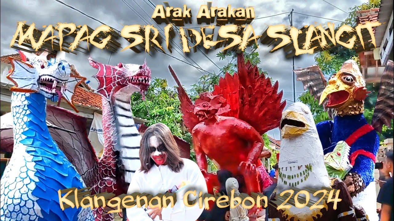 Full Arak Arakan Mapag Sri Desa Slangit || Klangenan Cirebon 2024 - YouTube
