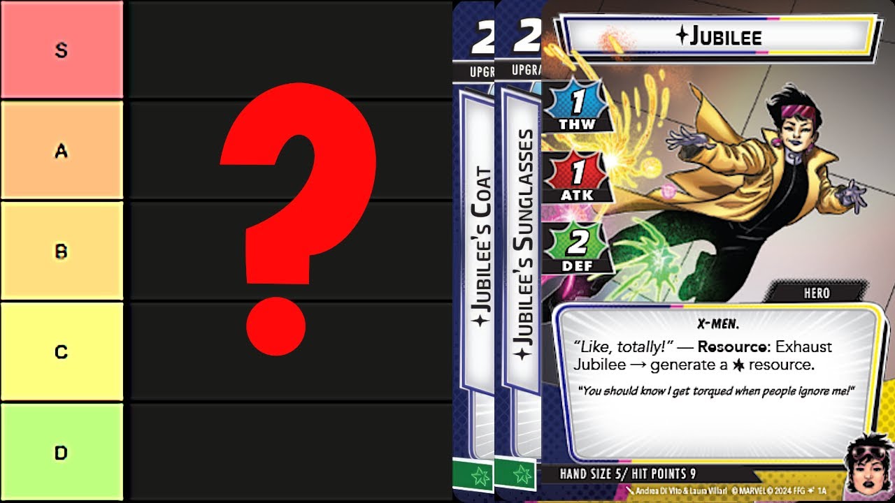 Jubilee: Marvel Champions Hero Review - YouTube