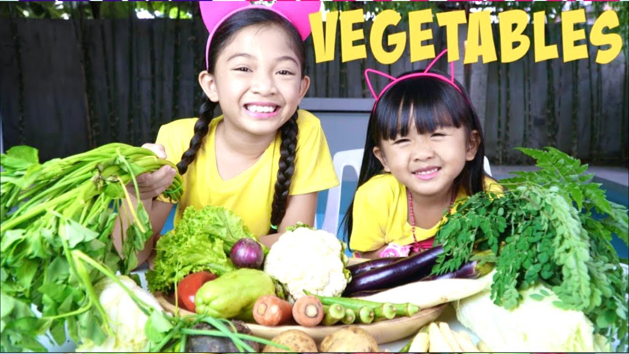 VEGETABLE CHALLENGE - YouTube
