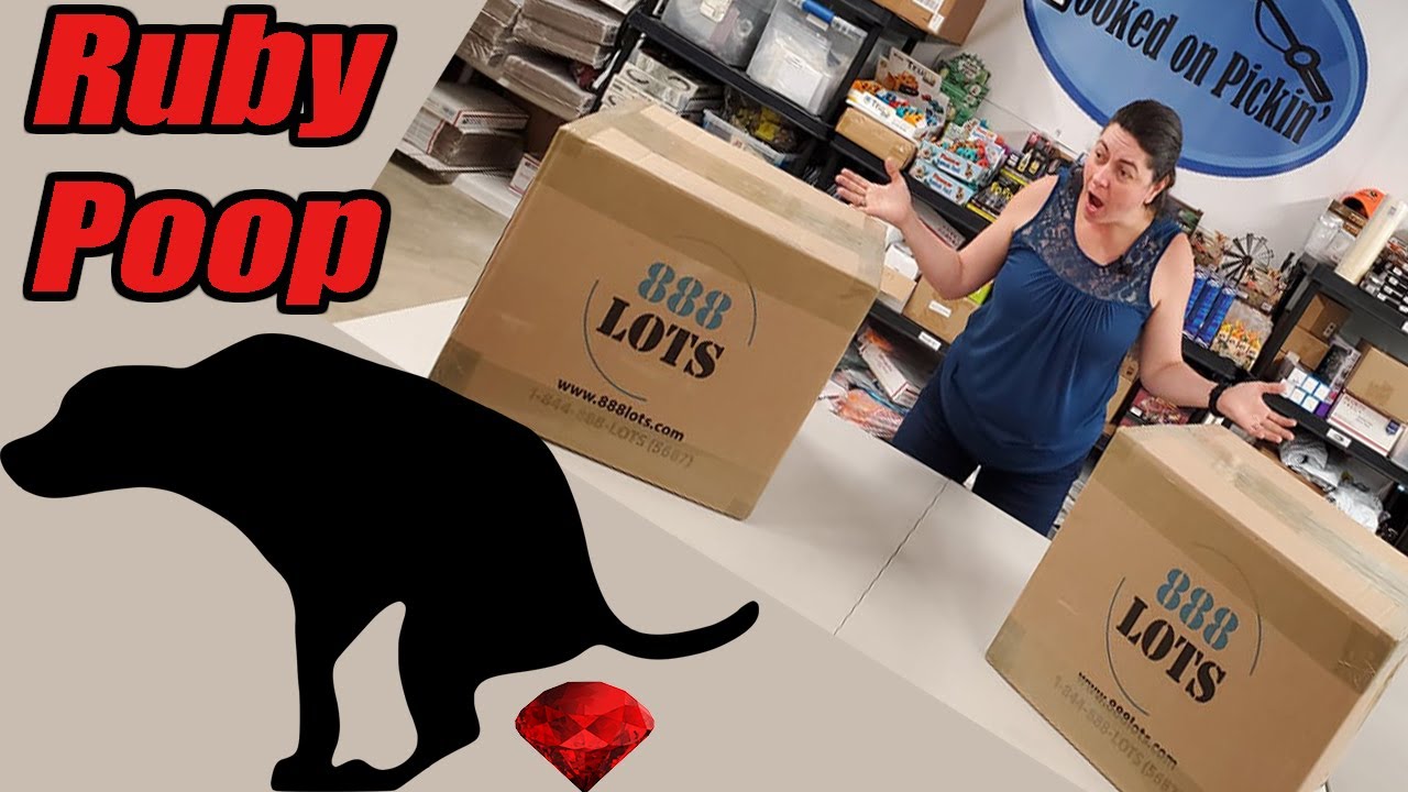 Unboxing Ruby Poop AT HookedonPickin.com - Online Resellers - YouTube