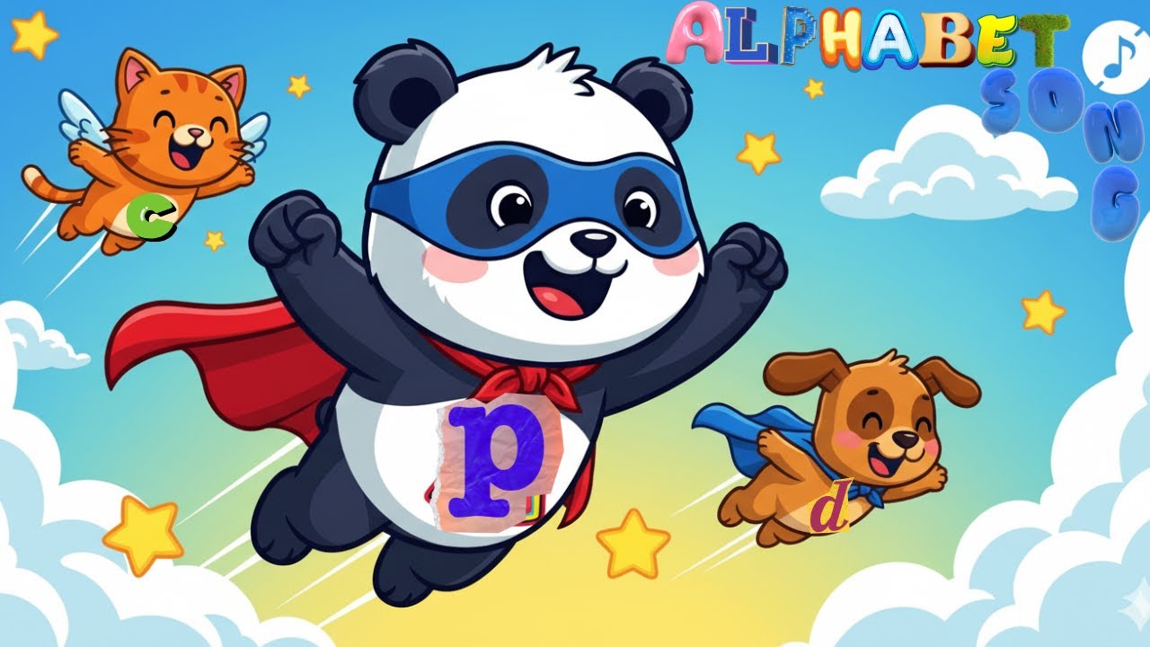 ABC Song for Kids 2025 | Nursery Rhyme for Kids | Learn English ...