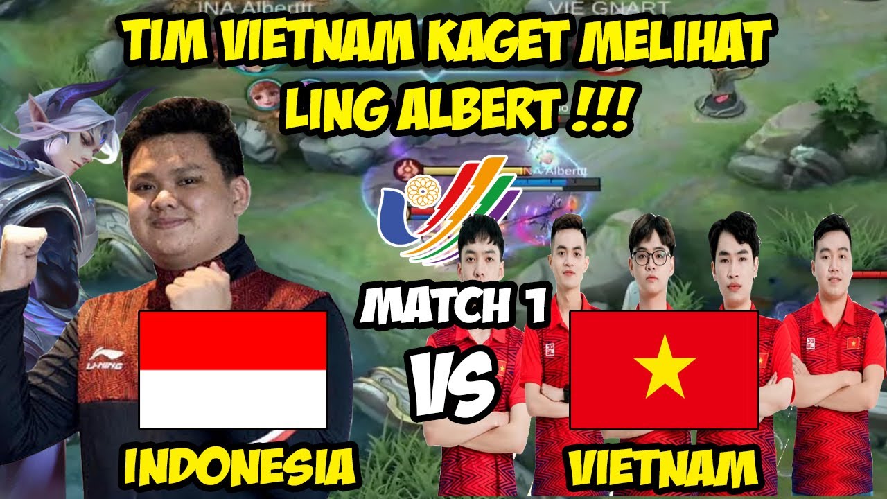 TIMNAS INDONESIA VS VIETNAM! ALBERT DIKASIH LING GRATIS, MEREKA GA PERNAH LIAT LING ALBERT ...