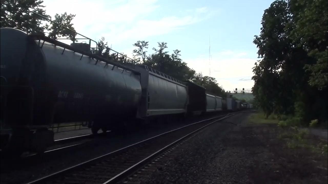 NS 7269 Leads NS 38G East through Huntingdon, PA 06/13/2020 - YouTube
